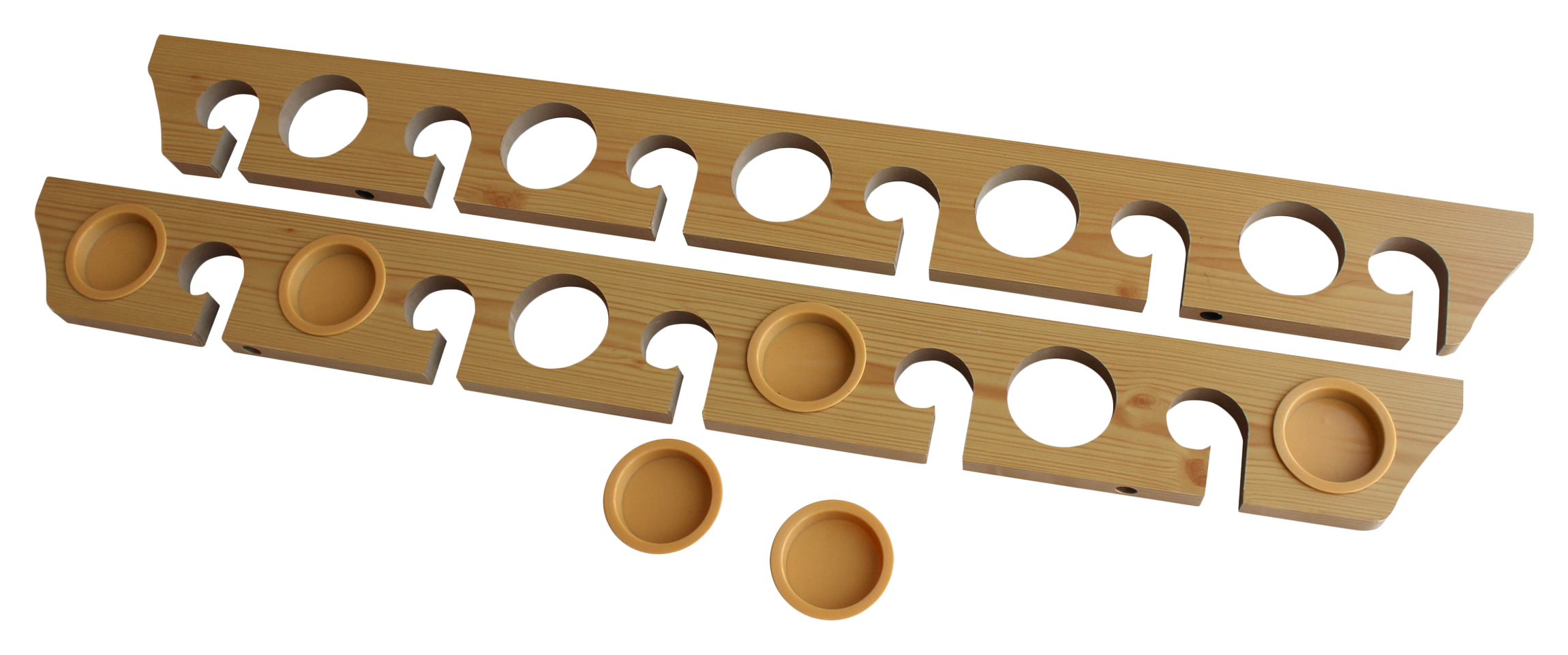 Rush Creek 11-Rod 3-in-1 Wall and Ceiling Rod Rack | Bass Pro Shops